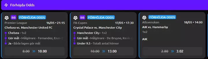 Frank & Fred - Nytt spelbolag med förhöjda odds - Speltipssidan.se